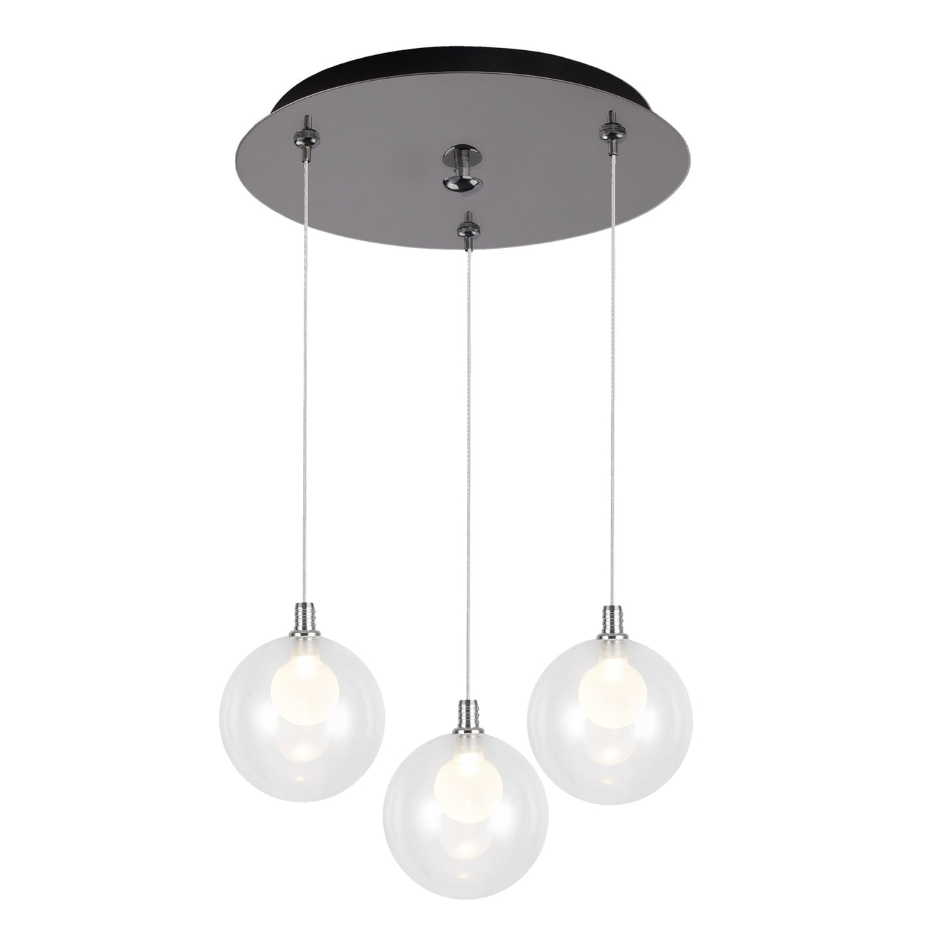 Bolla 6-in 3 Head Multi Pendant – Kuzco Lighting