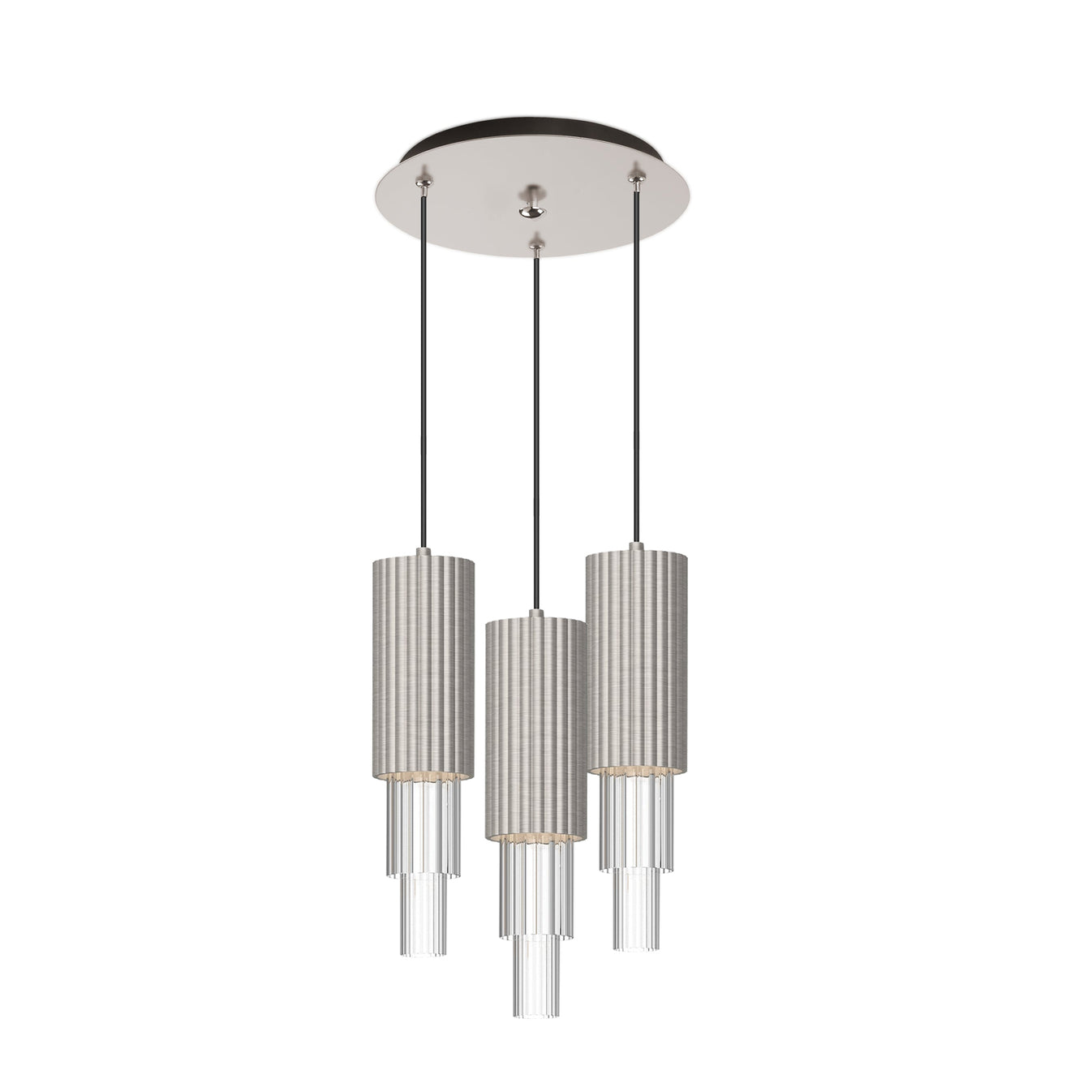 Bordeaux 4-in 3 Head Multi Pendant – Kuzco Lighting