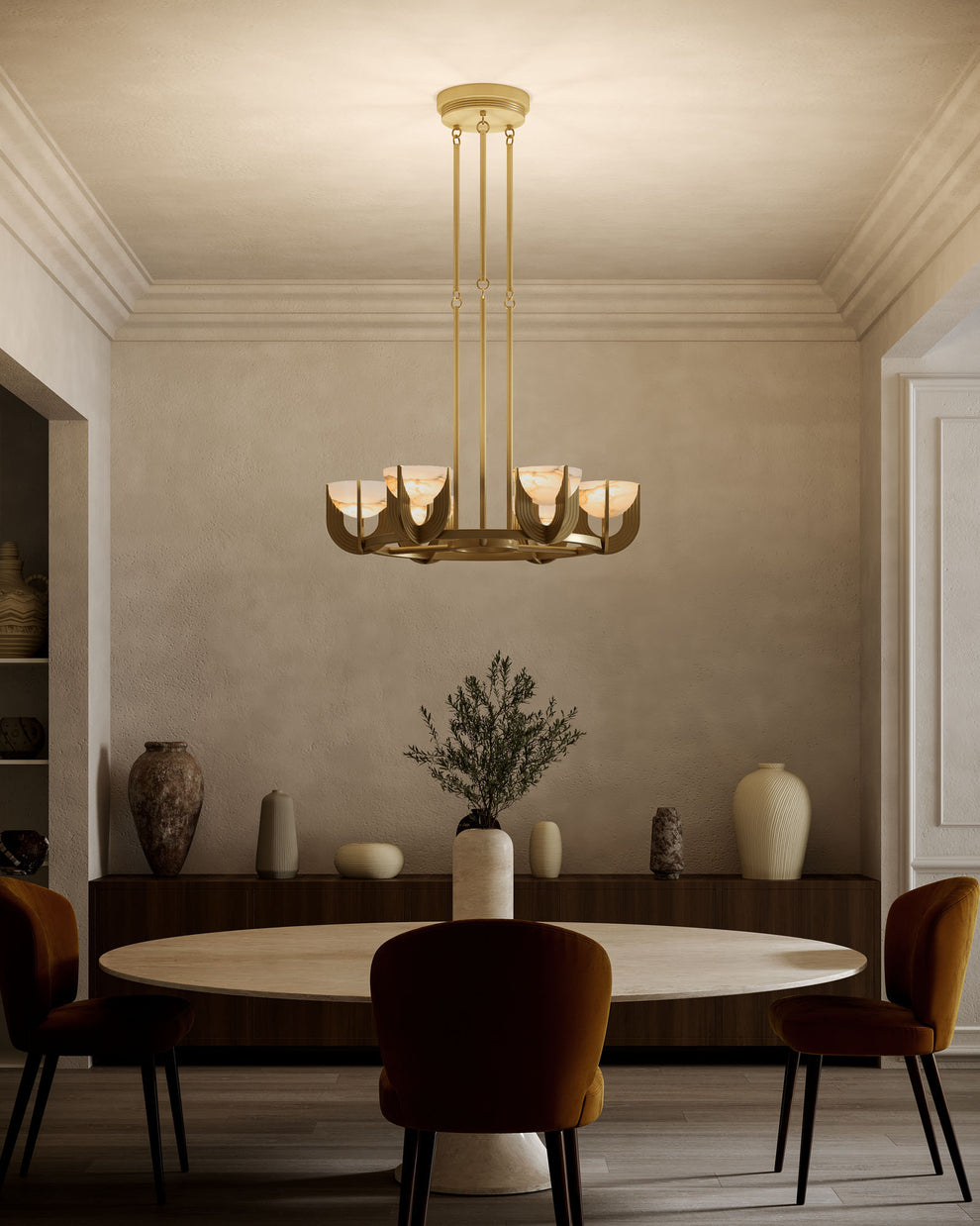 Colette 23-in Chandelier – Kuzco Lighting