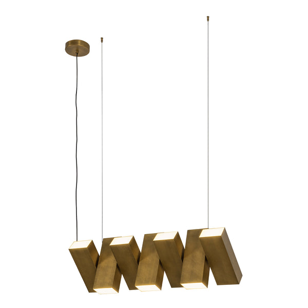 Domino 35-in Linear Pendant – Kuzco Lighting