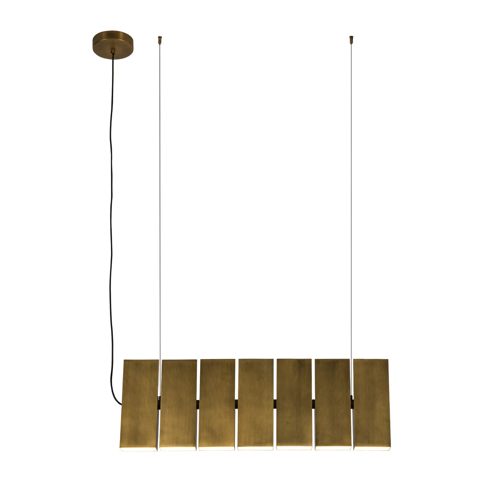 Domino 35-in Linear Pendant – Kuzco Lighting
