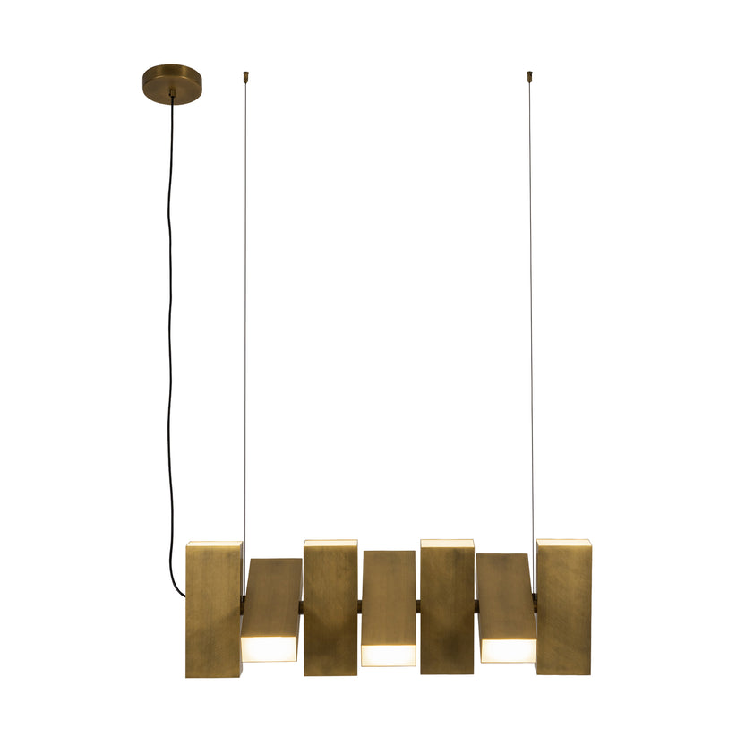 Domino 35-in Linear Pendant – Kuzco Lighting