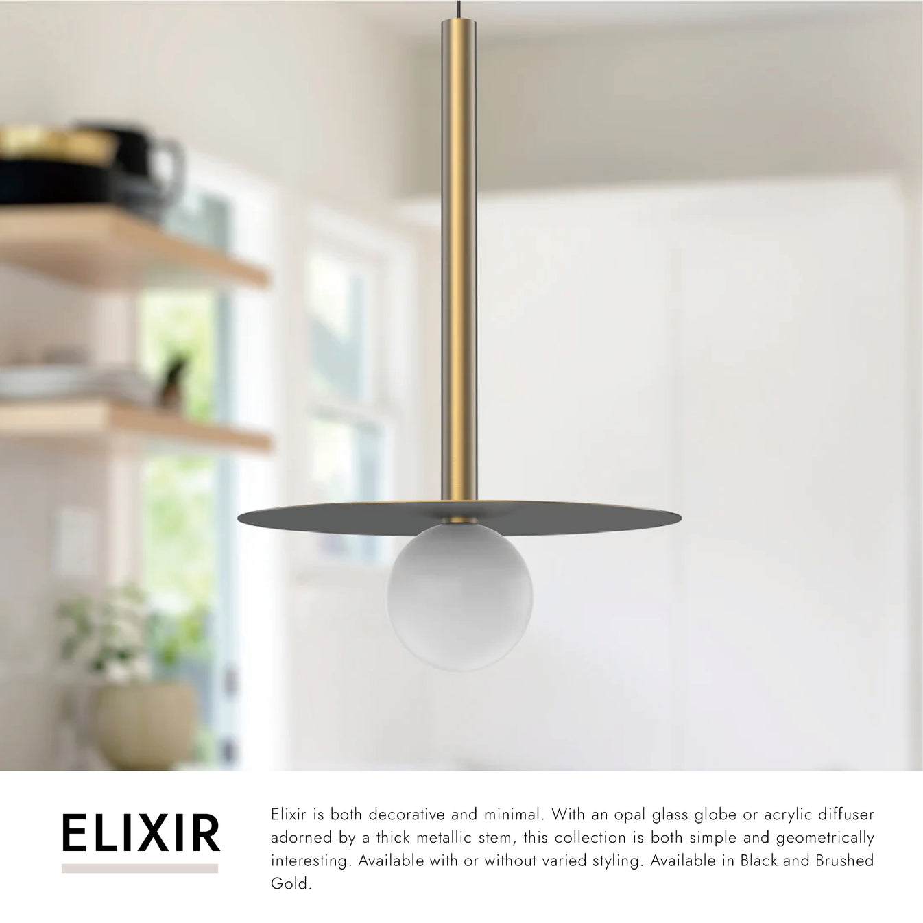Elixir 19-in Pendant – Kuzco Lighting