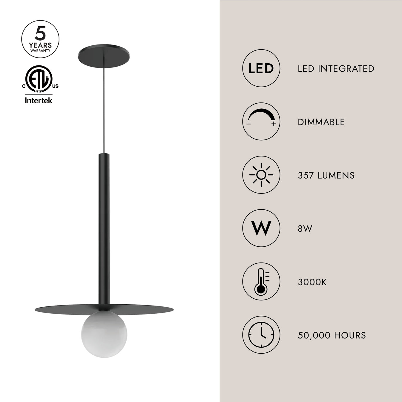 Elixir 19-in Pendant – Kuzco Lighting