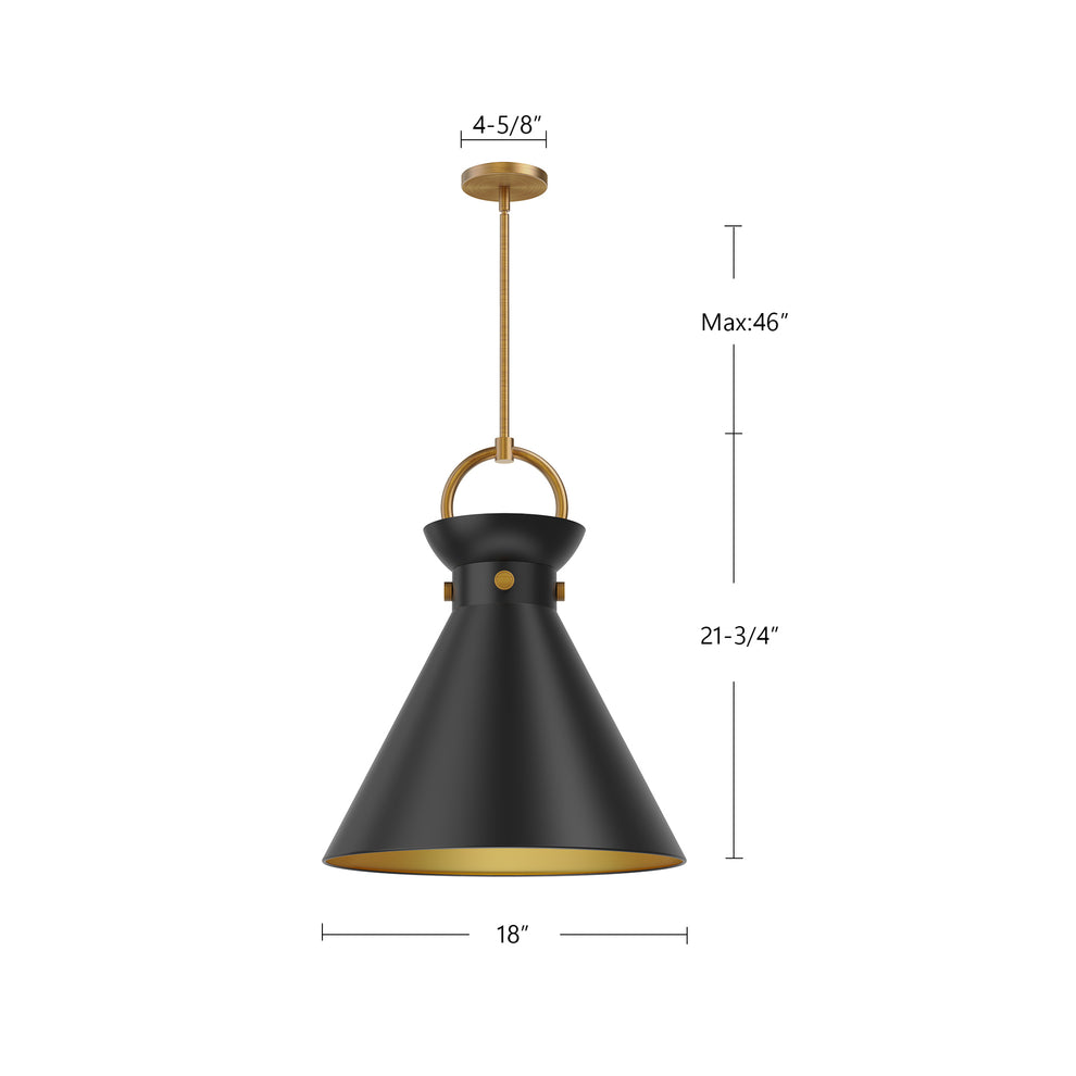Emerson 18-in Pendant – Kuzco Lighting