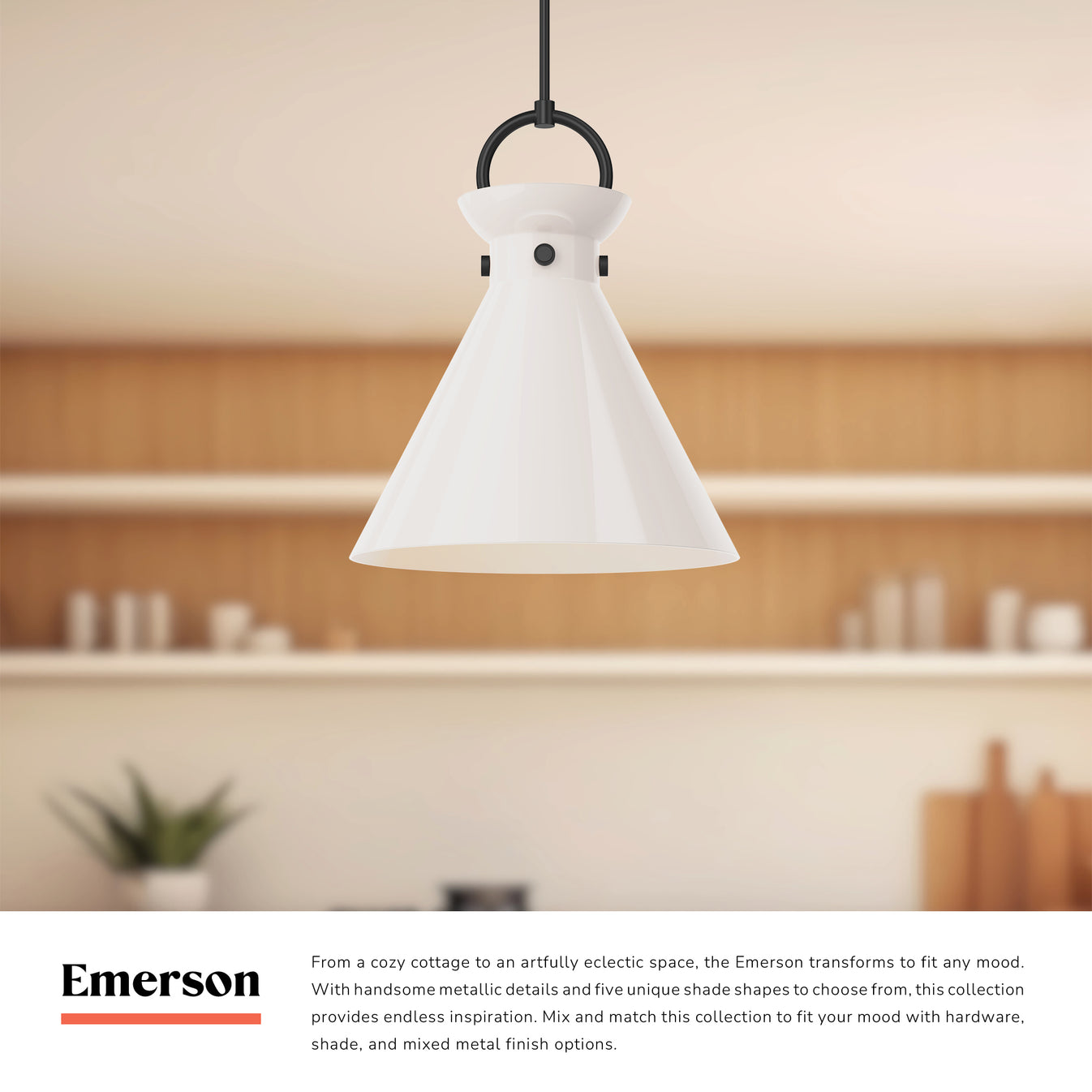 Emerson 18-in Pendant – Kuzco Lighting