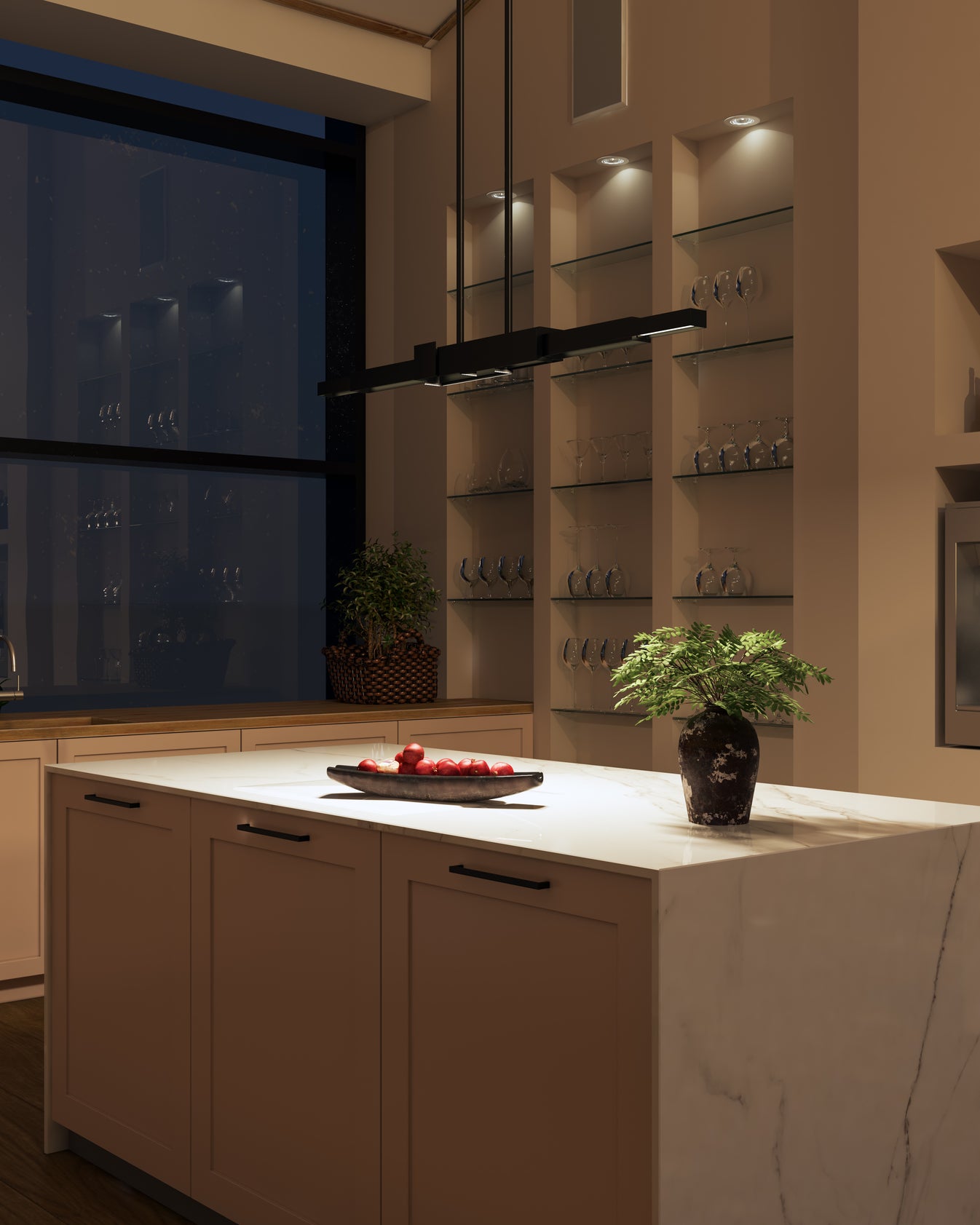 Enzo 60-in Linear Pendant – Kuzco Lighting