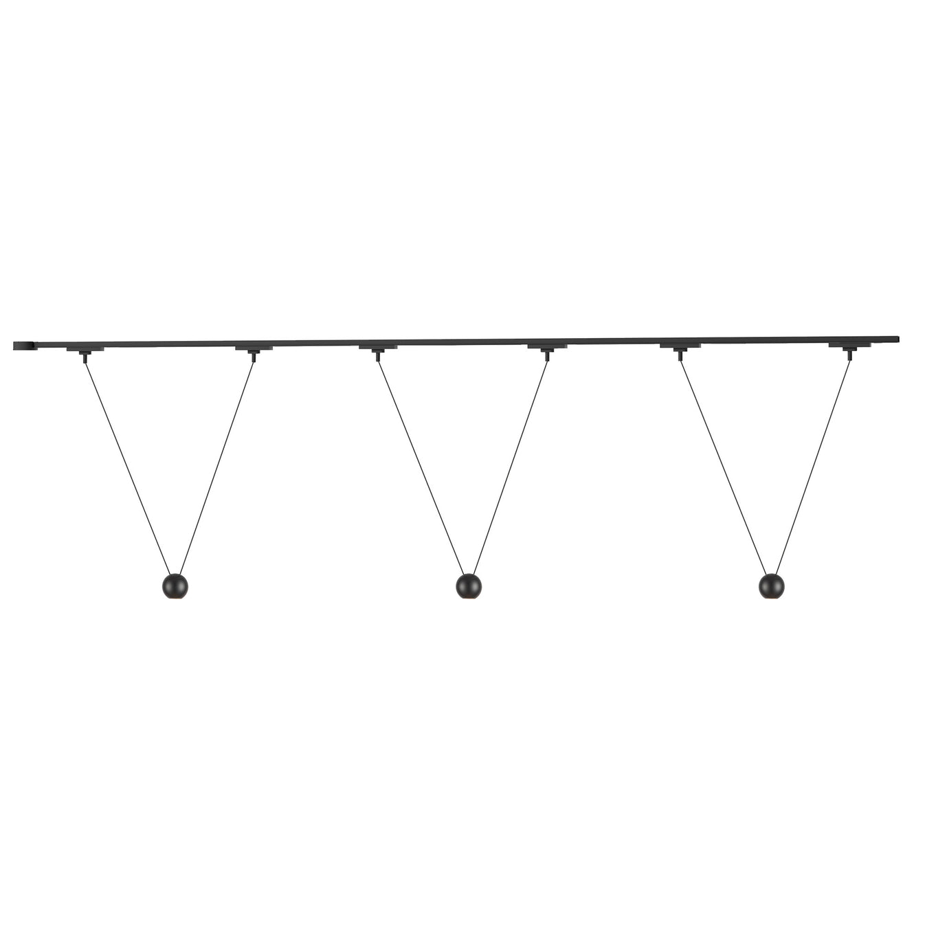 Trilo Ceiling Kit - Faria Double 3-Head – Kuzco Lighting