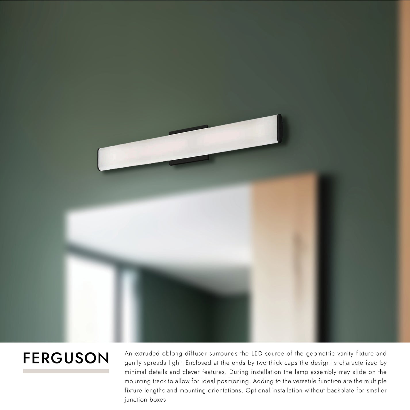 Ferguson 24-in Vanity Light – Kuzco Lighting