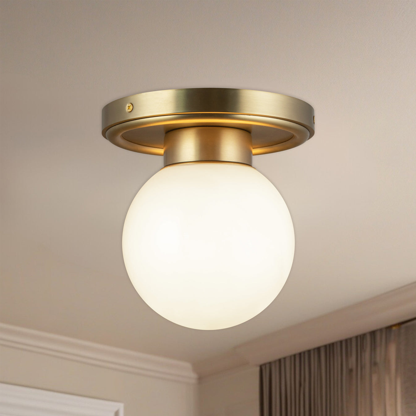 Fiore 6-in Semi-Flush Mount – Kuzco Lighting