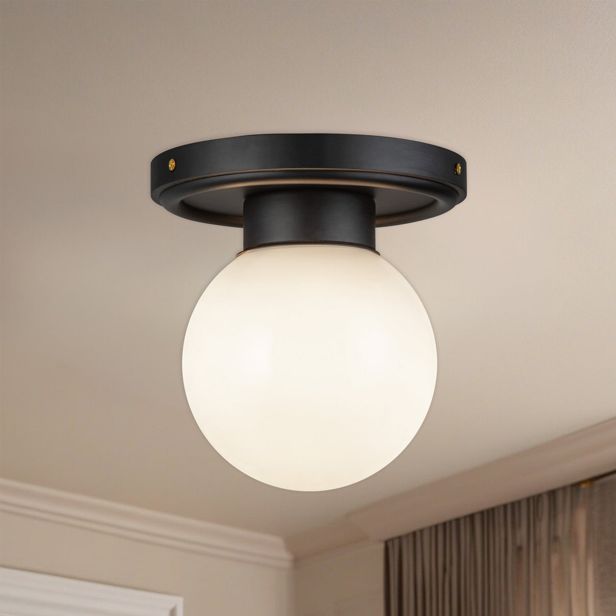 Fiore 6-in Semi-Flush Mount – Kuzco Lighting