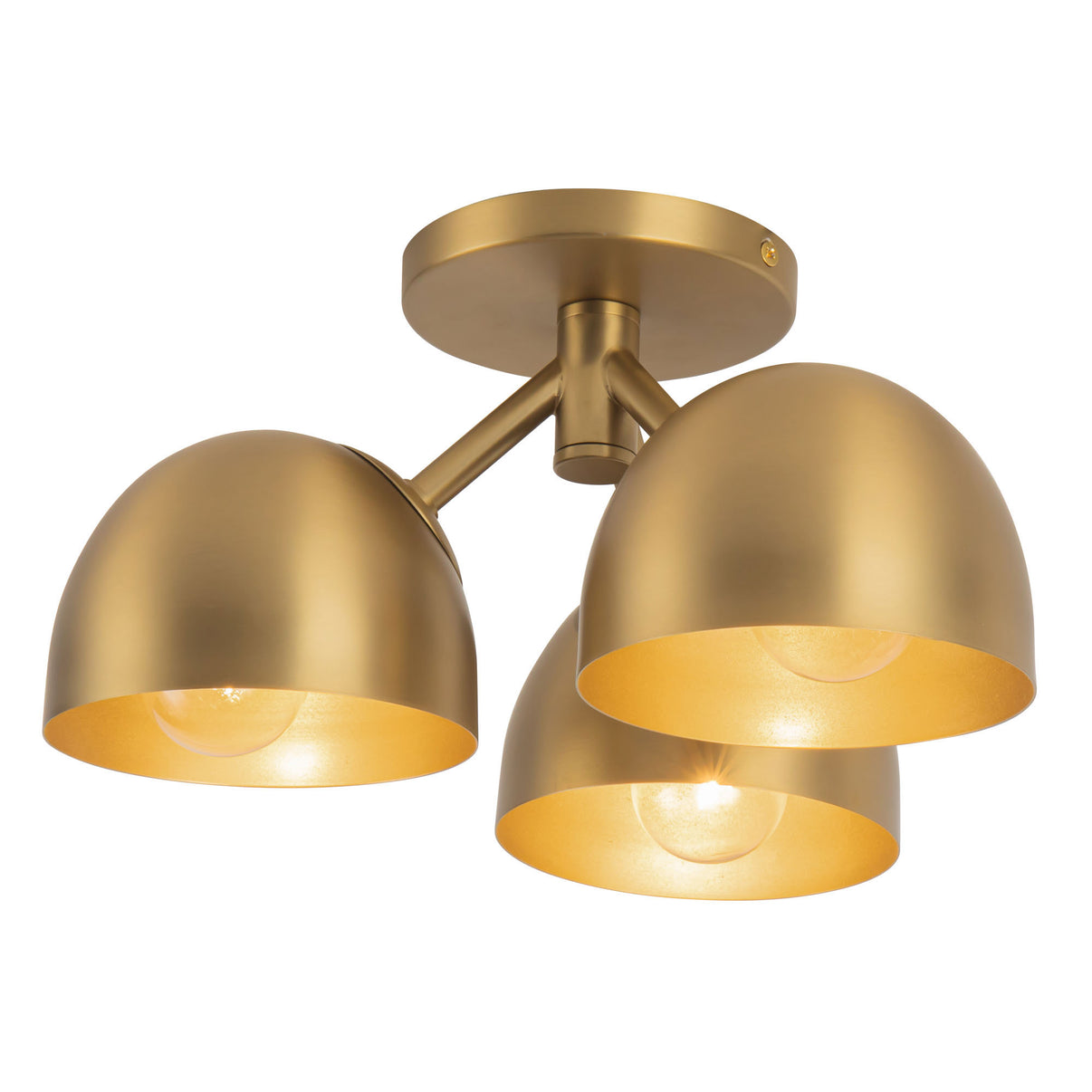 Fosso 12-in Semi-Flush Mount – Kuzco Lighting