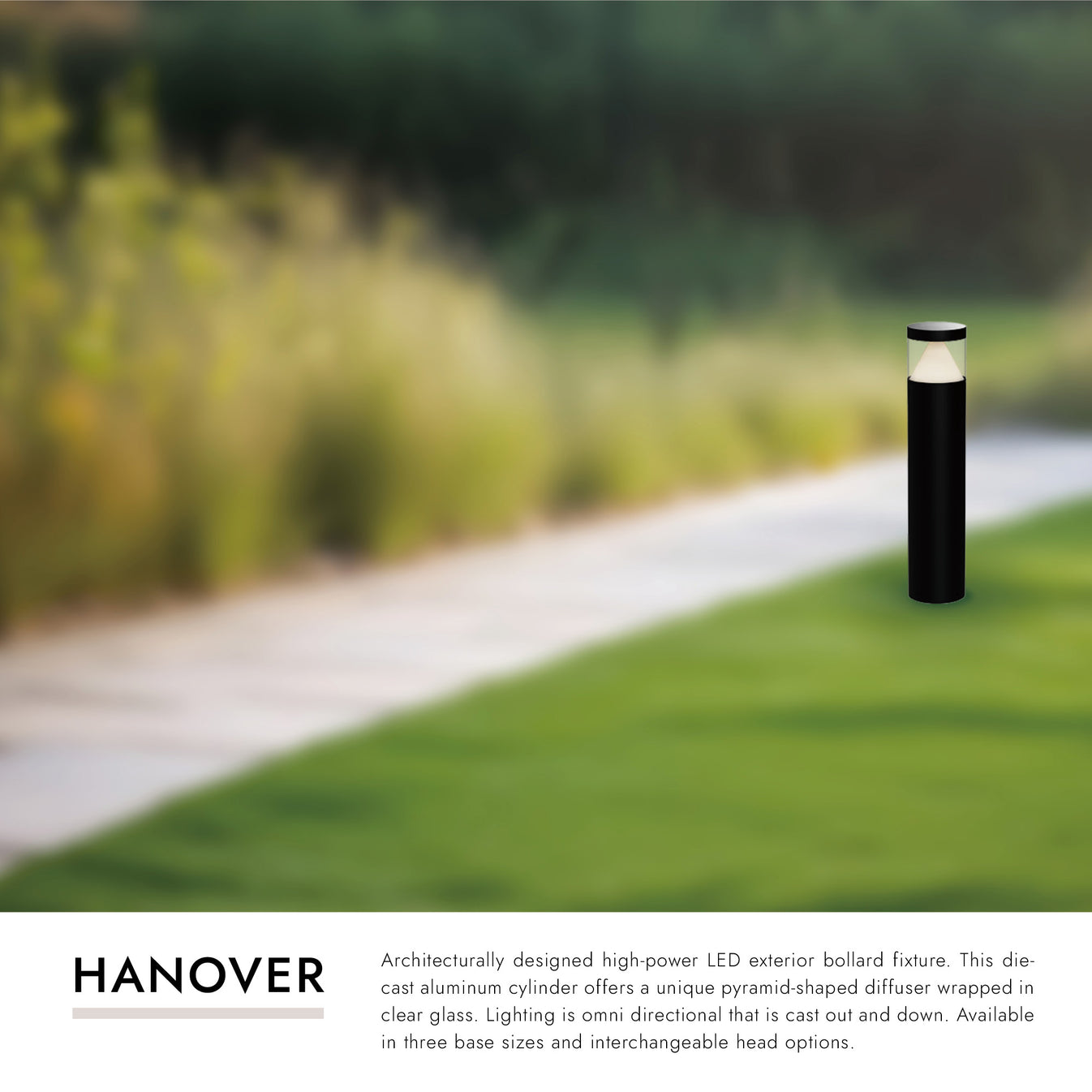 Hanover 30-in Exterior Bollard – Kuzco Lighting