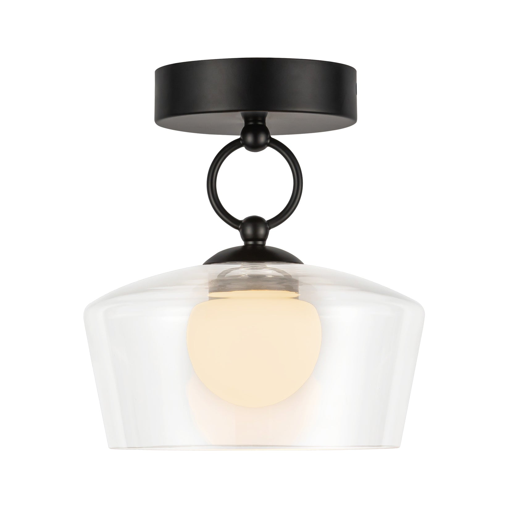 Leota 8-in Semi-Flush Mount – Kuzco Lighting