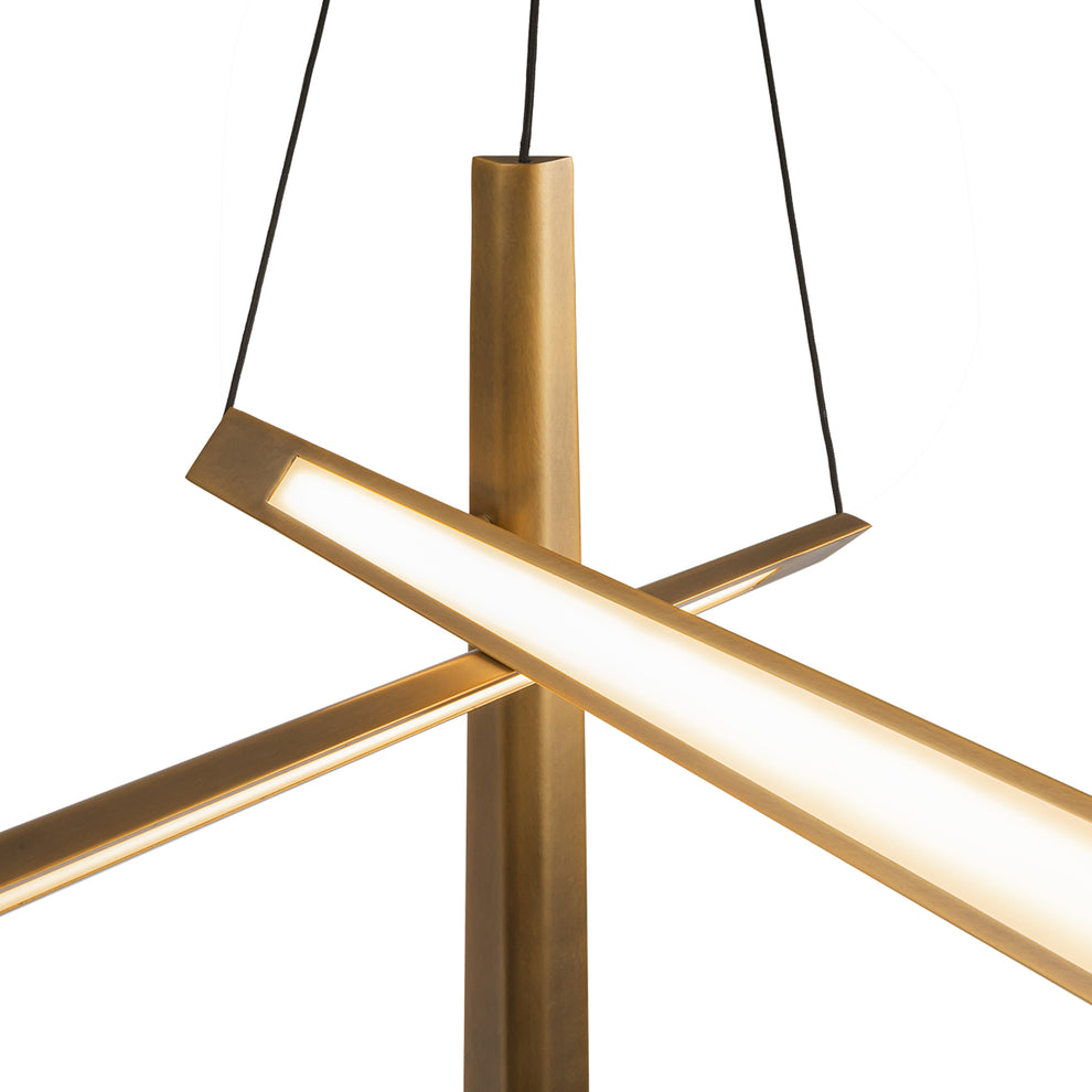 Lex 27-in Chandelier – Kuzco Lighting