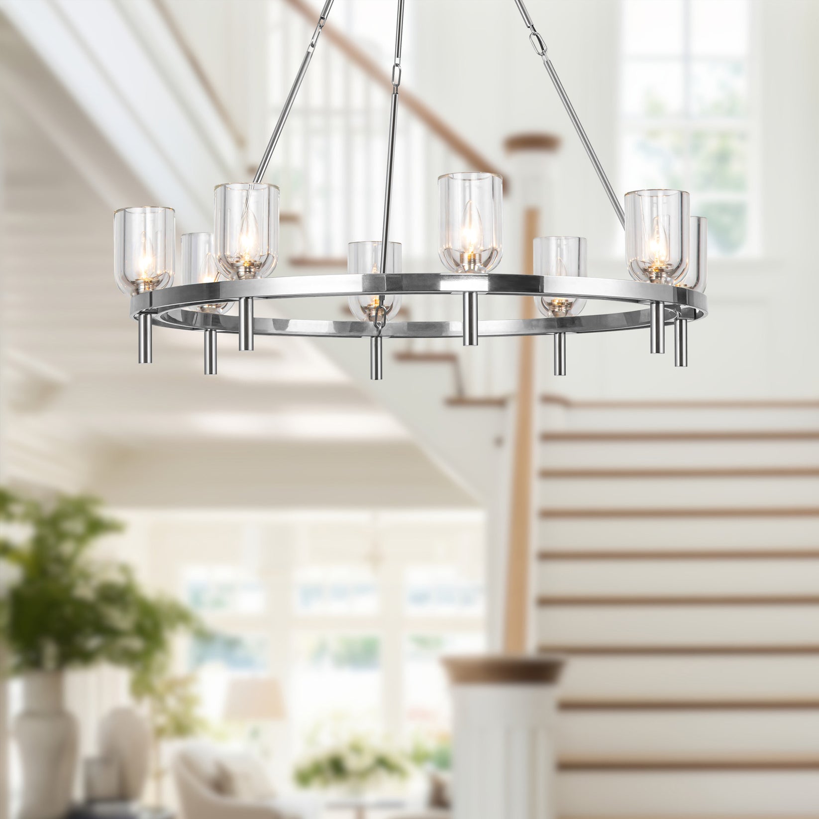Lucian 36-in Chandelier – Kuzco Lighting
