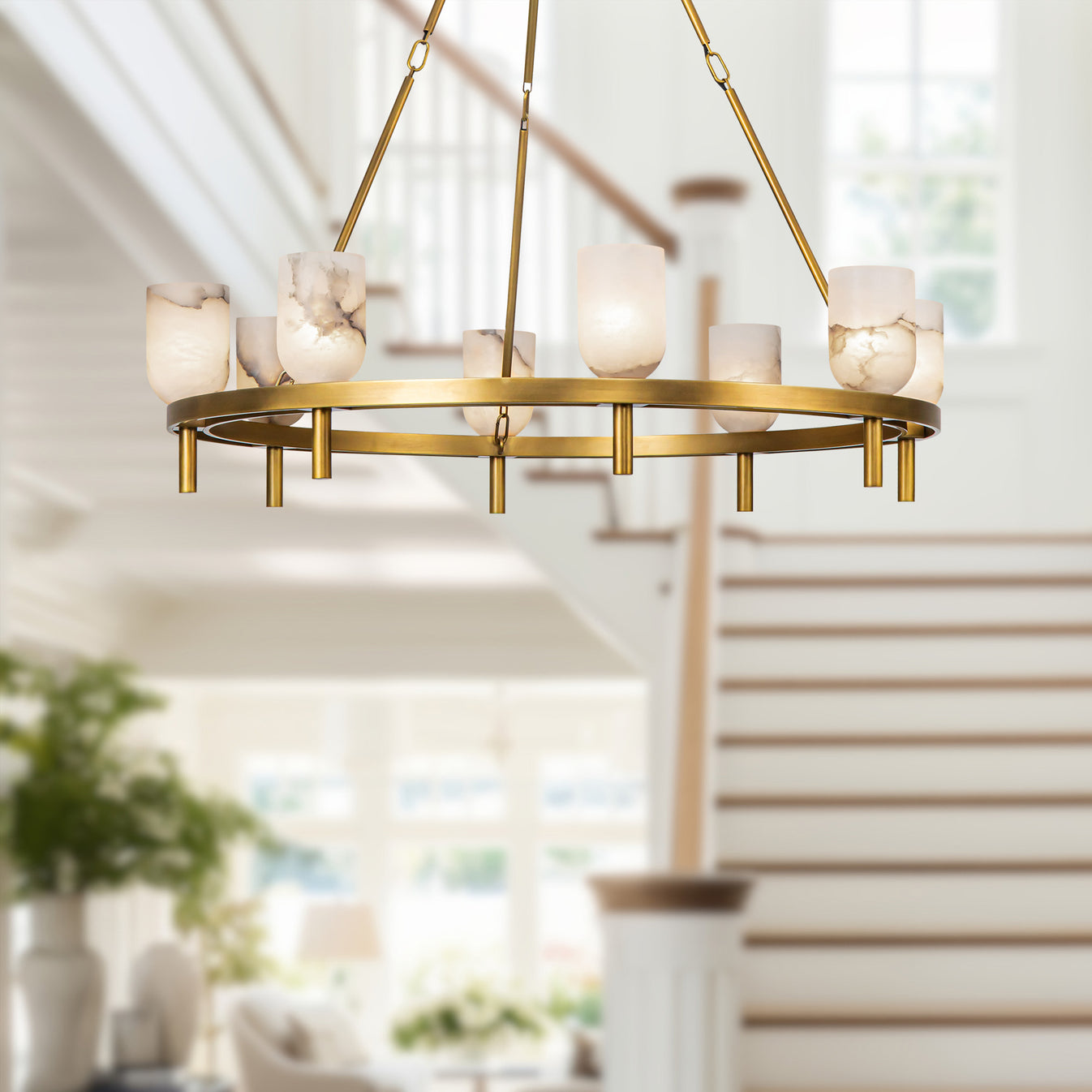Lucian 36-in Chandelier – Kuzco Lighting
