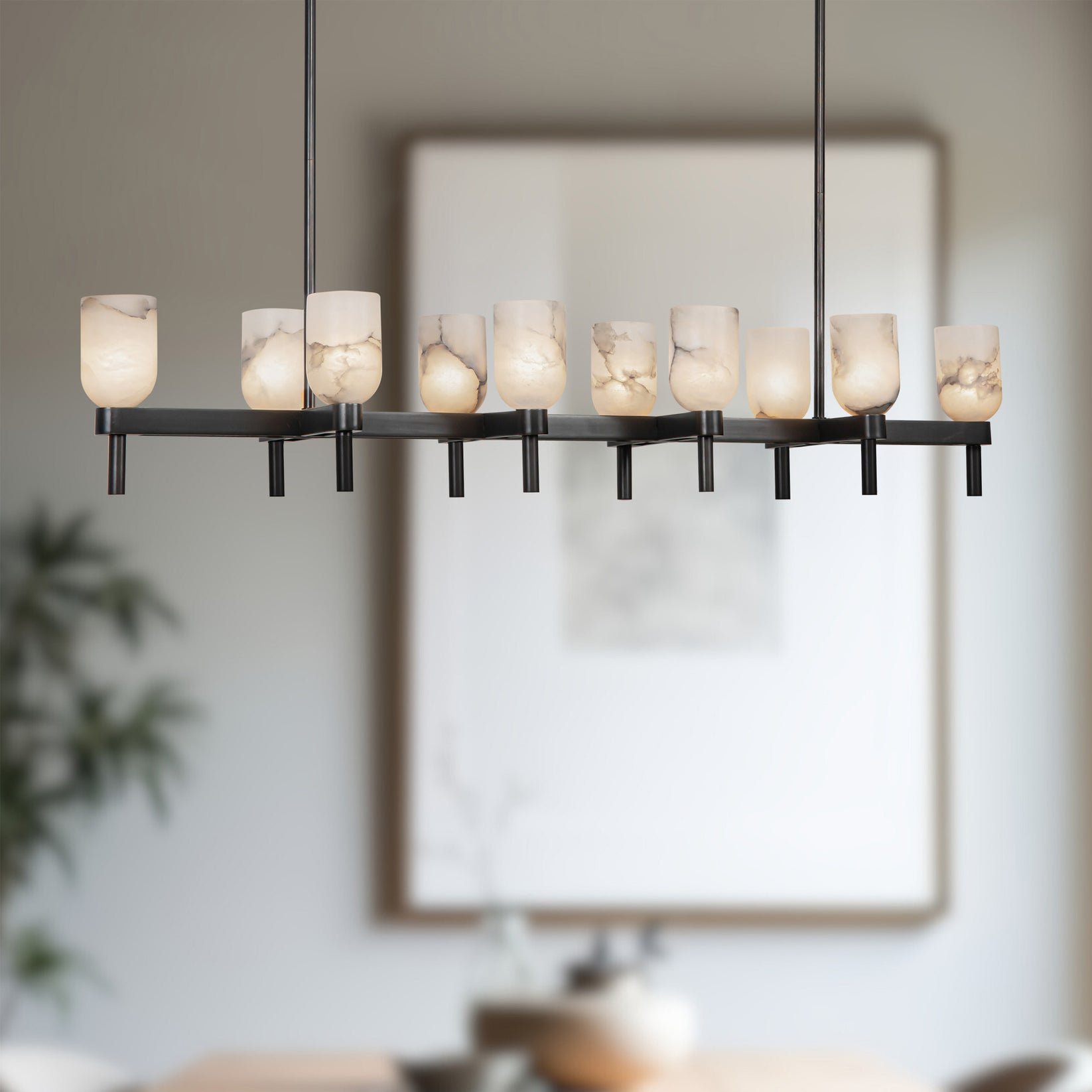 Lucian 52-in Linear Pendant – Kuzco Lighting