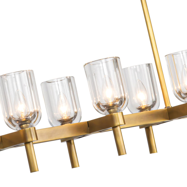 Lucian 52-in Linear Pendant – Kuzco Lighting