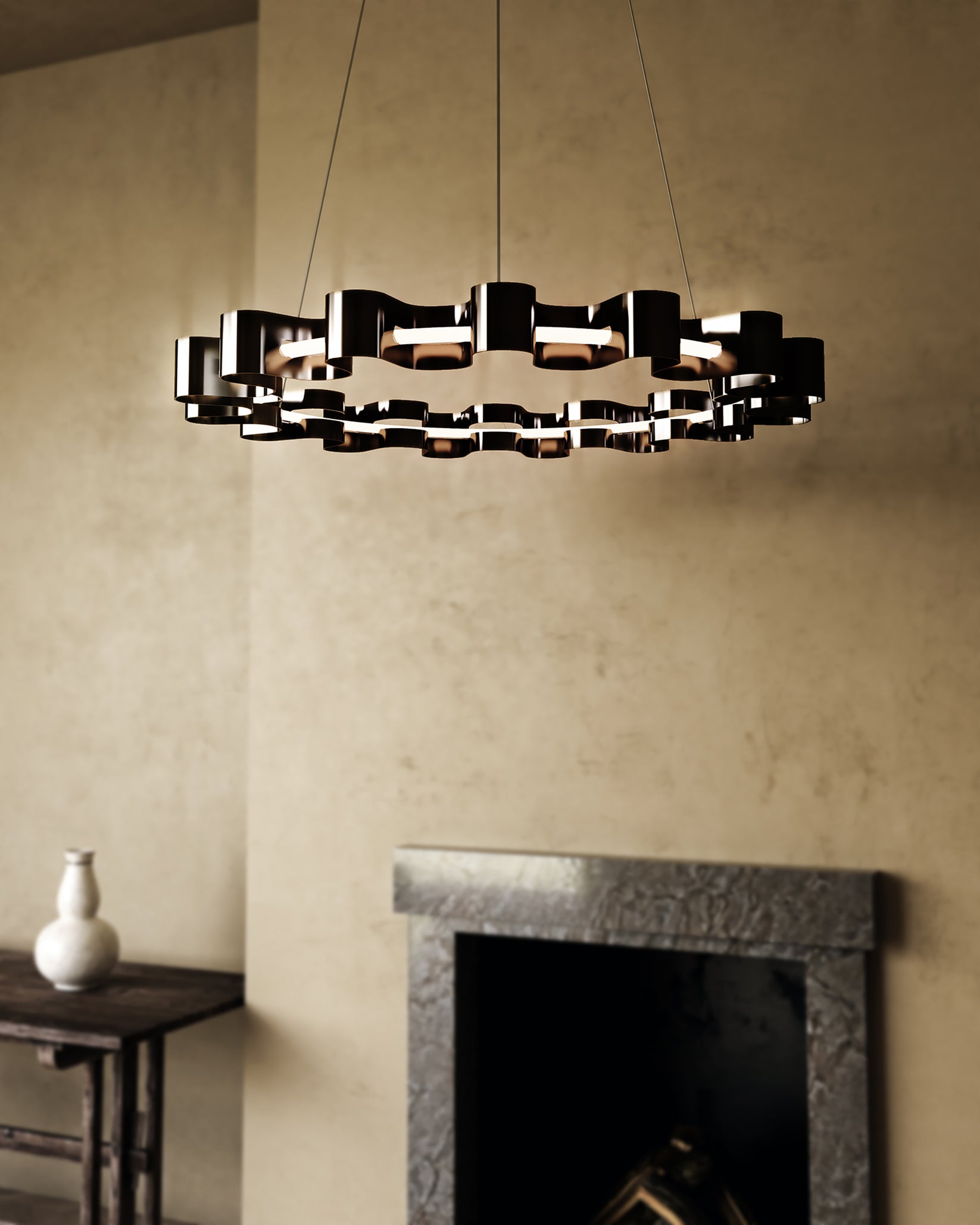 Nami 35-in Chandelier – Kuzco Lighting