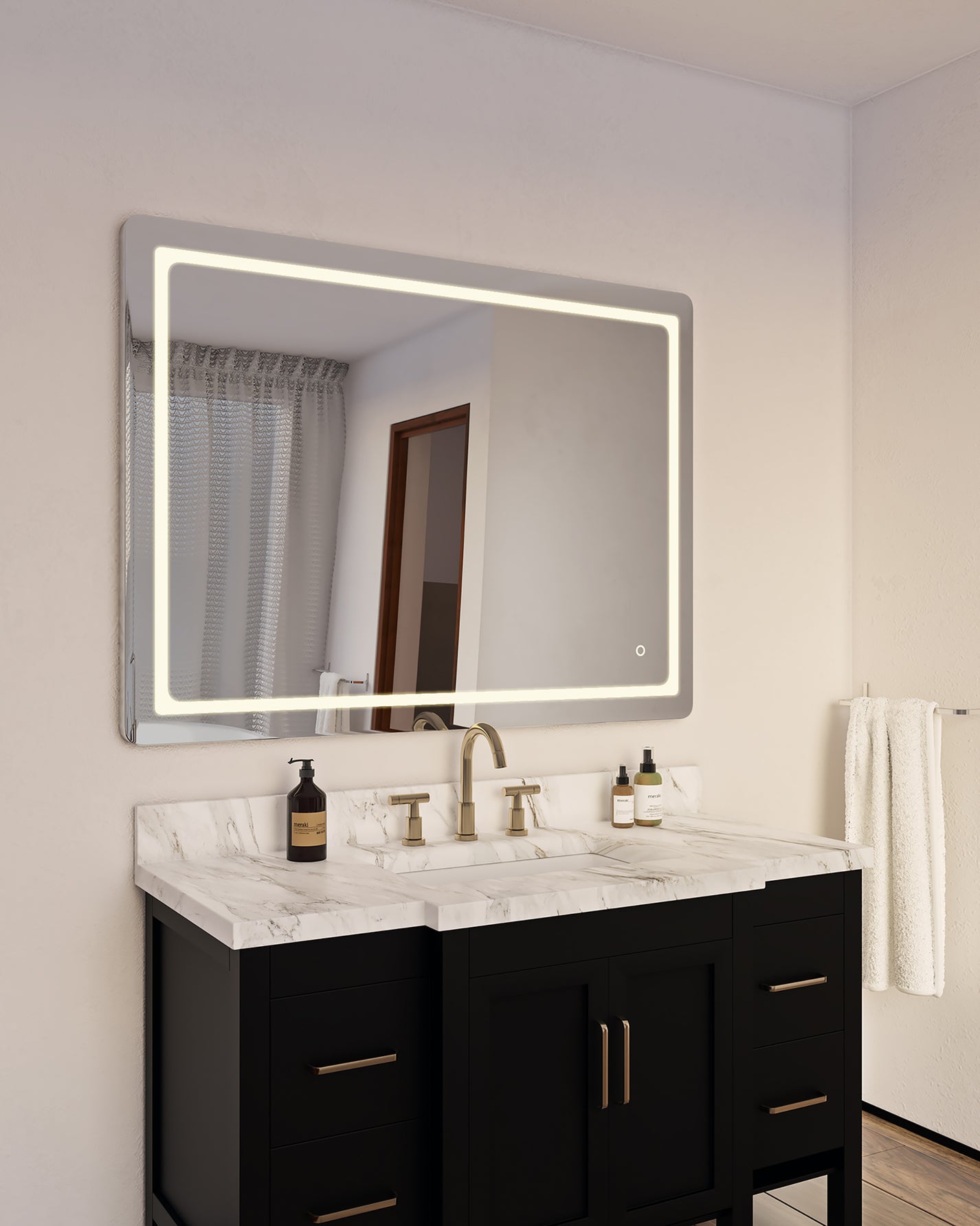 Seneca 32-in Vanity Mirror – Kuzco Lighting