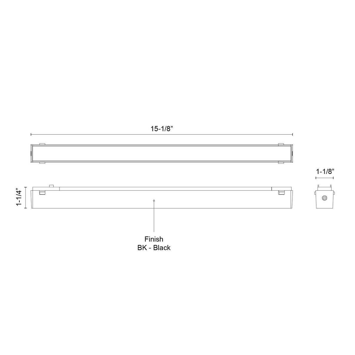 Jaren 15-in Trilo Track Light Bar – Kuzco Lighting