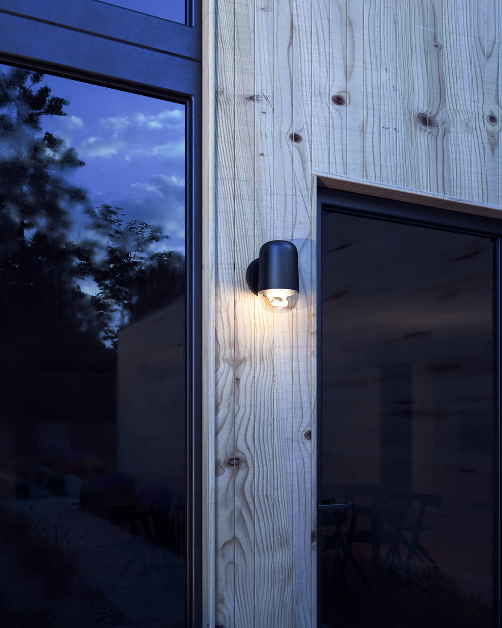 Yara 4-in Exterior Wall – Kuzco Lighting